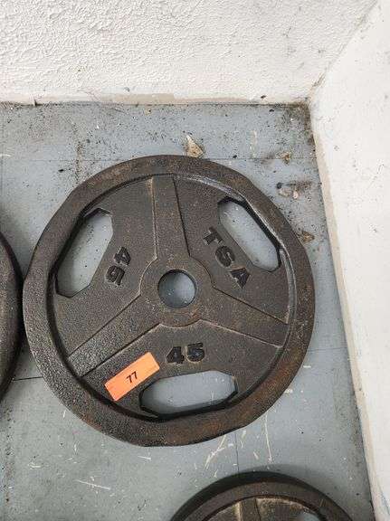 TSA 45 LB. FREE WEIGHT - Bentley & Associates, LLC