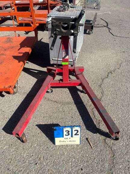 PITTSBURGH HEAVY DUTY 1 TON ENGINE STAND - Bentley & Associates, LLC