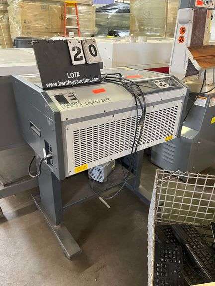 EPILOG LASER LEGEND 24TT CUTTING MACHINE - Bentley & Associates, LLC