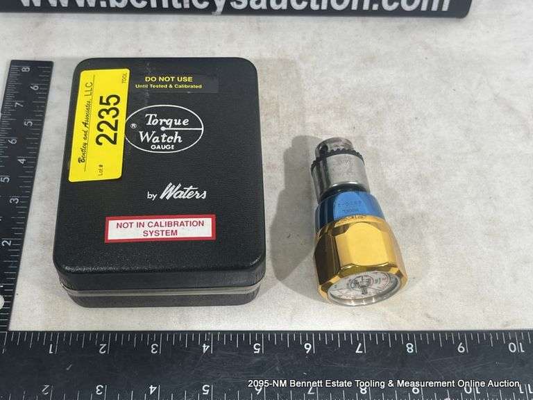 WATERS 651C-2 TORQUE WATCH GAUGE - Bentley & Associates, LLC