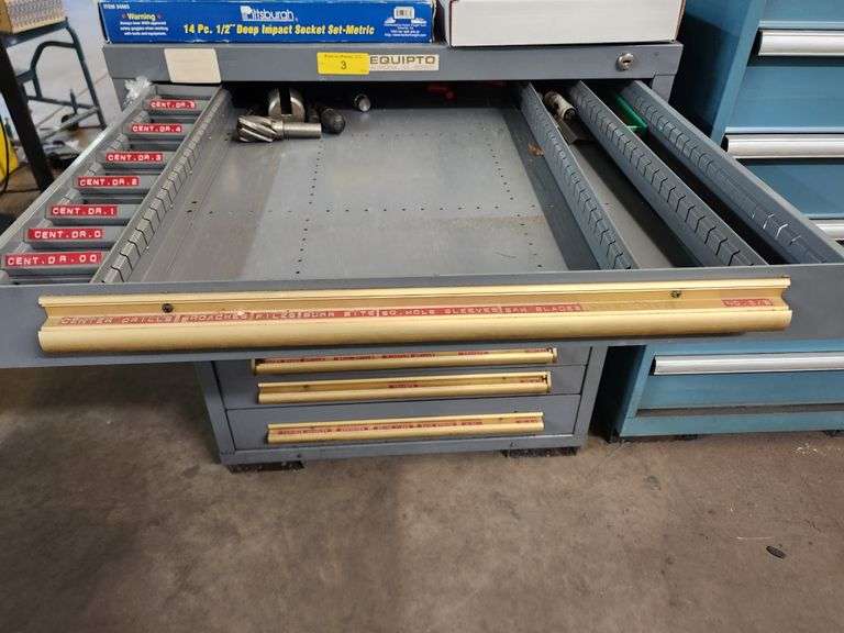 EQUIPTO 9-DRAWER TOOL CABINET - Bentley & Associates, LLC