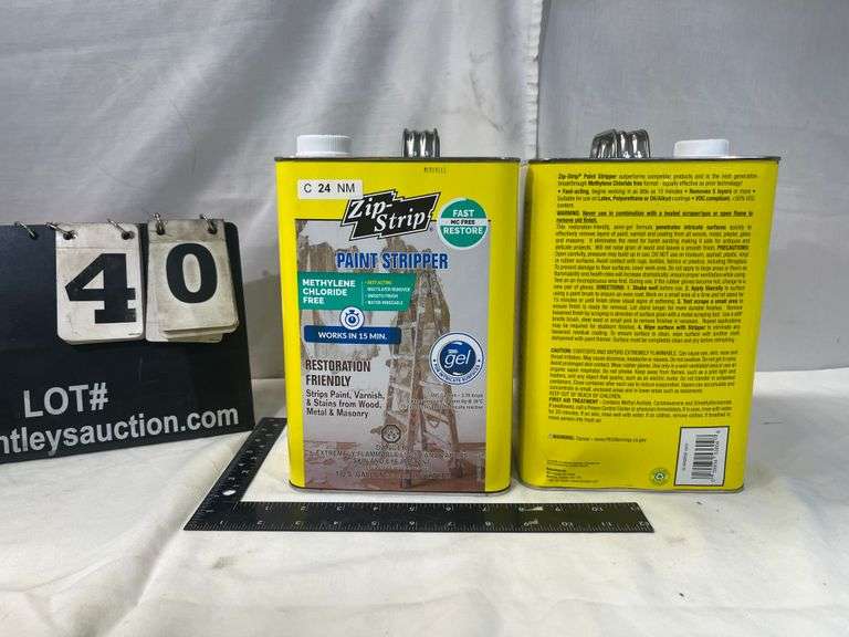 ZIP STRIP PAINT STRIPPER (2X MONEY) - Bentley & Associates, LLC