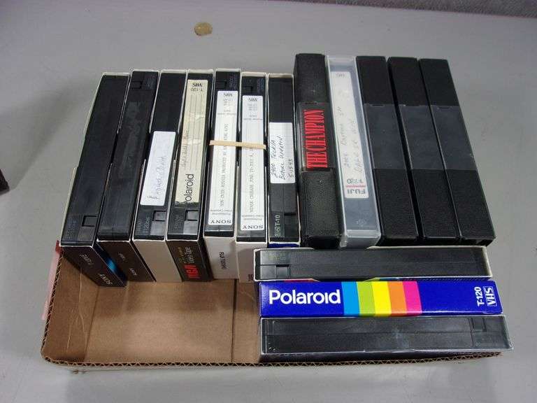BOX: ASSORTED VHS TAPES: HOME VIDEO RECORDINGS - Bentley & Associates, LLC