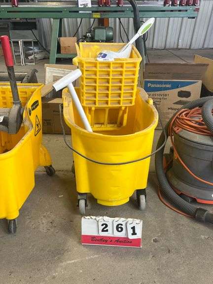 RUBBERMAID MOP BUCKET - Bentley & Associates, LLC