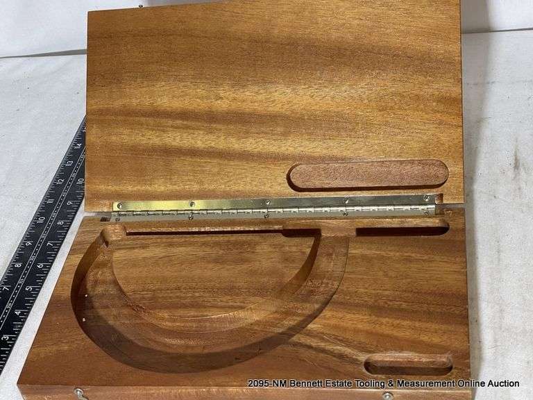 BROWN & SHARPE EMPTY MICROMETER CASE - Bentley & Associates, LLC