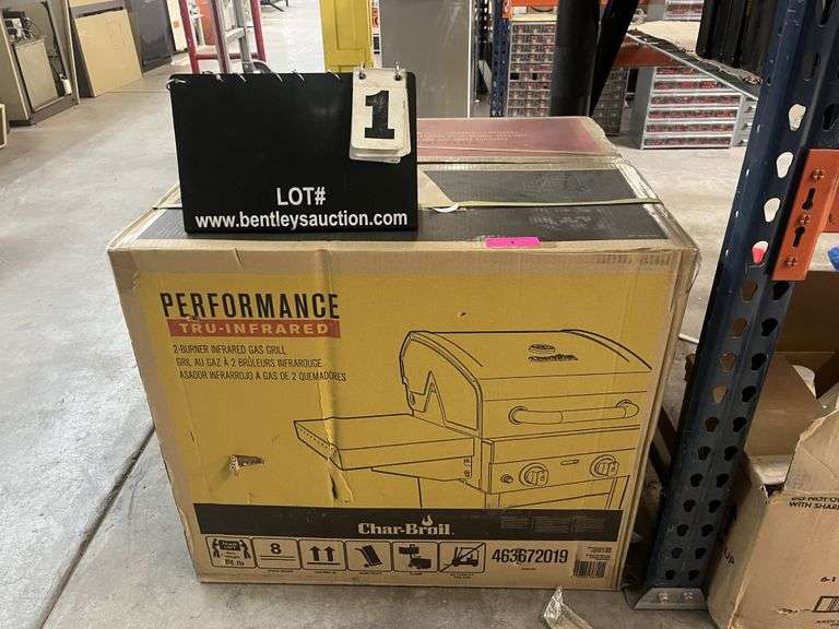 CHAR BROIL 2-BURNER INFRARED GAS GRILL - Bentley & Associates, LLC