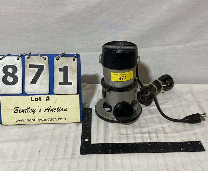 PORTER CABLE 1001 ROUTER BASE W/ 6902 HEAVY DUTY MOTOR - Bentley ...