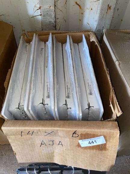 BOX: ASSORTED SIZE REGISTERS - Bentley & Associates, LLC