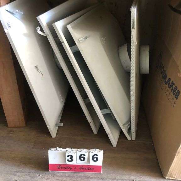 STACK: ASSORTED SIZE, STYLE DIFFUSERS - Bentley & Associates, LLC