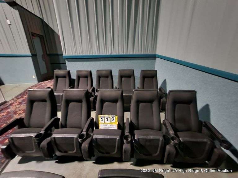 (5) THEATER SEATS - Bentley & Associates, LLC
