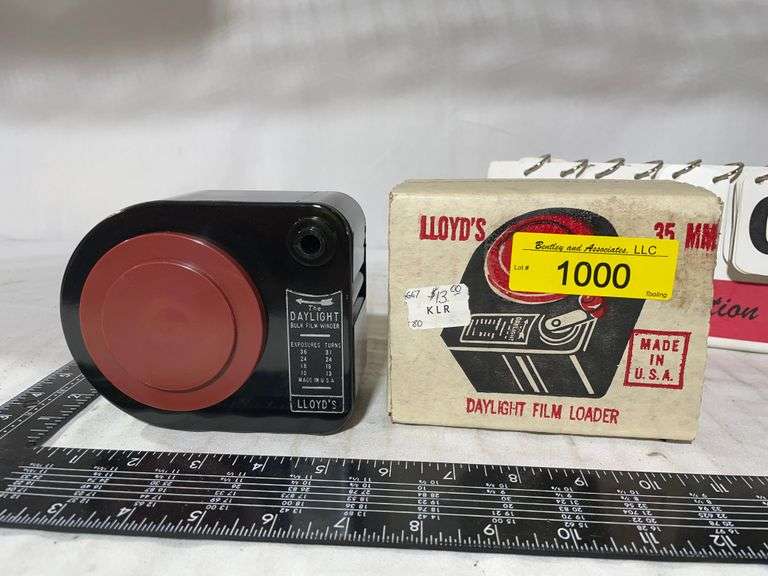 LLOYD DAYLIGHT FILM LOADER - RELOAD YOUR 35MM CARTRIDGES - Bentley ...