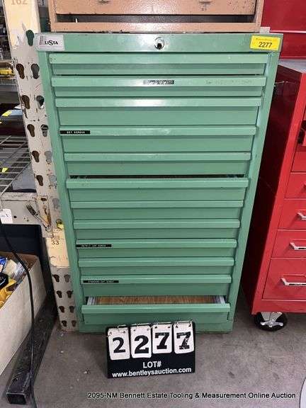 LISTA 12-DRAWER TOOLBOX - Bentley & Associates, LLC