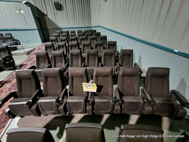 QTY 6: THEATER SEATS - Bentley & Associates, LLC