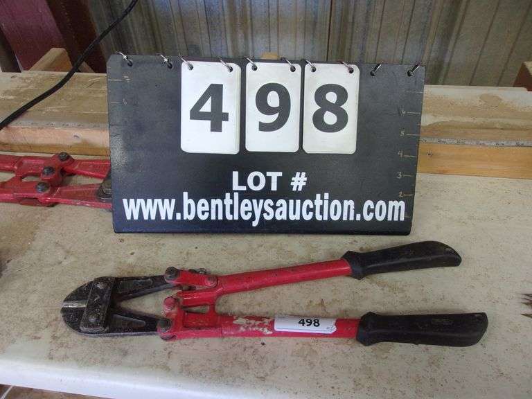RED 13" BOLT CUTTERS - Bentley & Associates, LLC