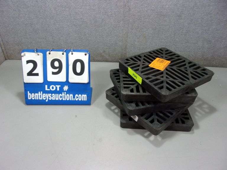 LOT: (5) NDS CATCH BASIN LIDS - BLACK - Bentley & Associates, LLC