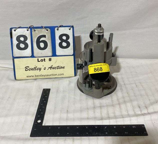 PORTER CABLE MODEL 6931 ROUTER BASE - Bentley & Associates, LLC
