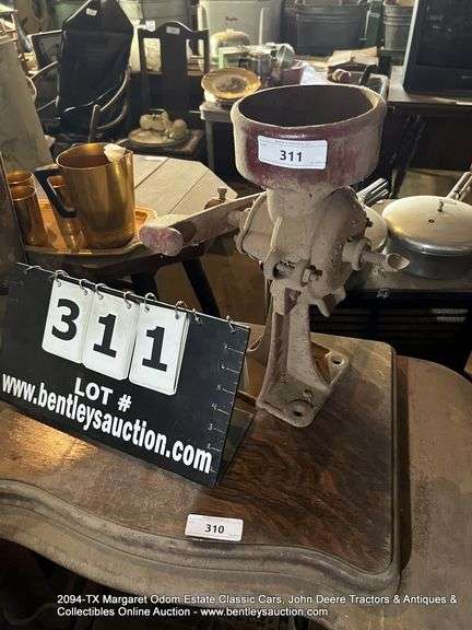 LARGE METAL GRAIN MILL - Bentley & Associates, LLC