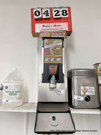 BETTER BATTER GOLDEN WAFFLE DISPENSER - Bentley & Associates, LLC