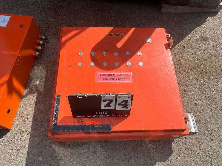 ORANGE CONTROL CABINET - Bentley & Associates, LLC