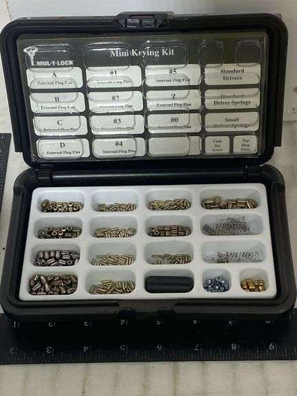 MULTI-T-LOCK MINI KEYING SET - Bentley & Associates, LLC
