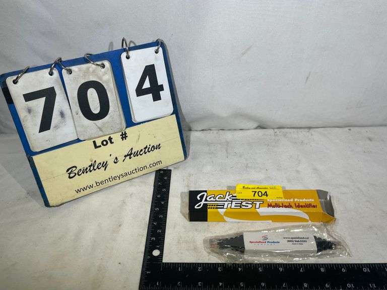 JACK TEST MULTI-JACK IDENTIFIER - Bentley & Associates, LLC