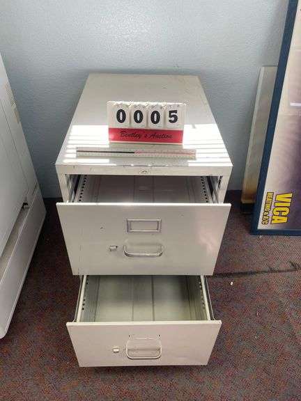 PINNACLE 2-DRAWER METAL FILE CABINET - Bentley & Associates, LLC