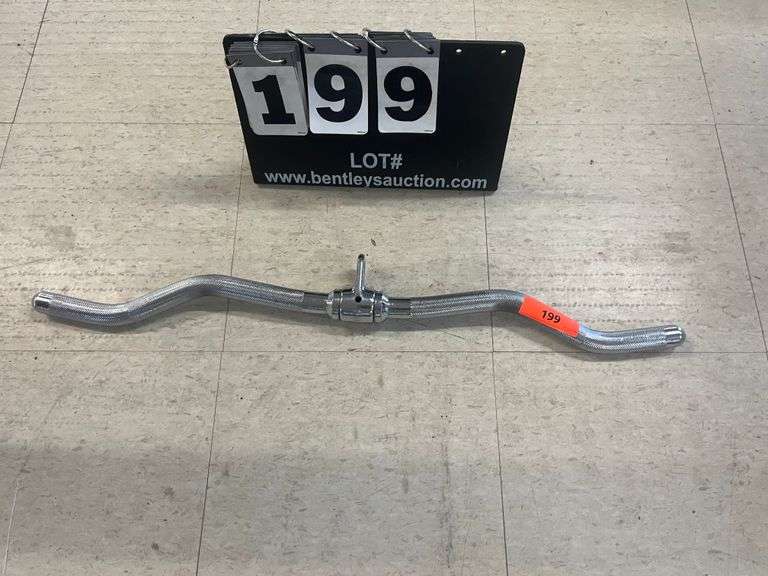 WIDE GRIP LAT PULLDOWN BAR - Bentley & Associates, LLC