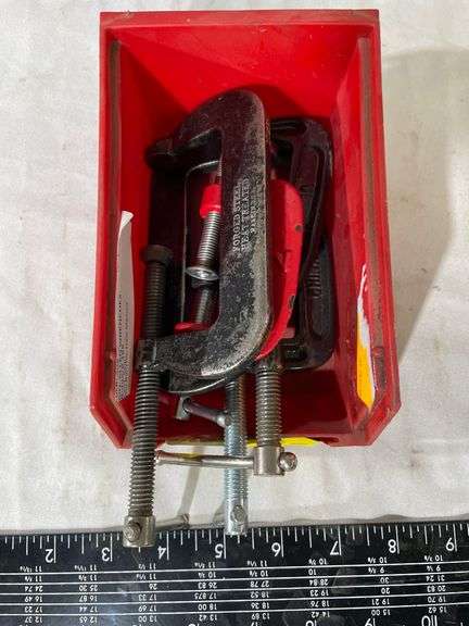 BOX: C-CLAMPS (5X MONEY) - Bentley & Associates, LLC