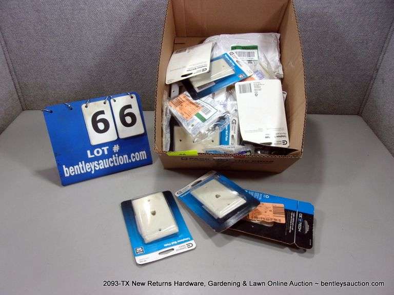BOX: VARIOUS TELEPHONE WALL PLATES - Bentley & Associates, LLC