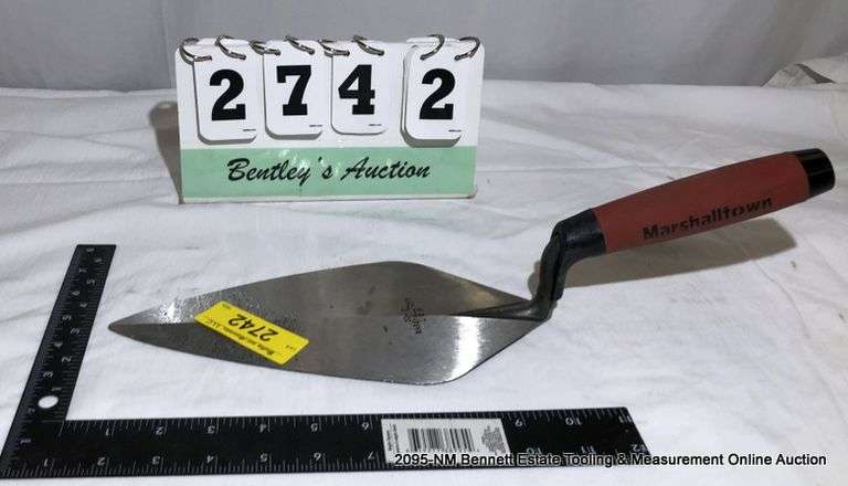 MARSHALLTOWN 33-10 DIAMOND TROWEL - Bentley & Associates, LLC