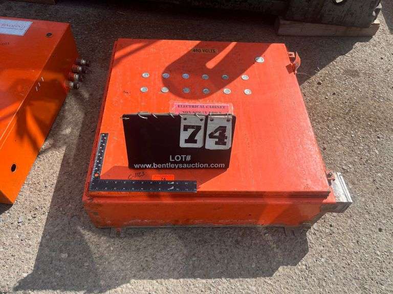 ORANGE CONTROL CABINET - Bentley & Associates, LLC