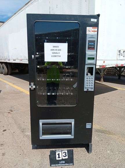 AMS SNACK VENDING MACHINE 35-632 - Bentley & Associates, LLC