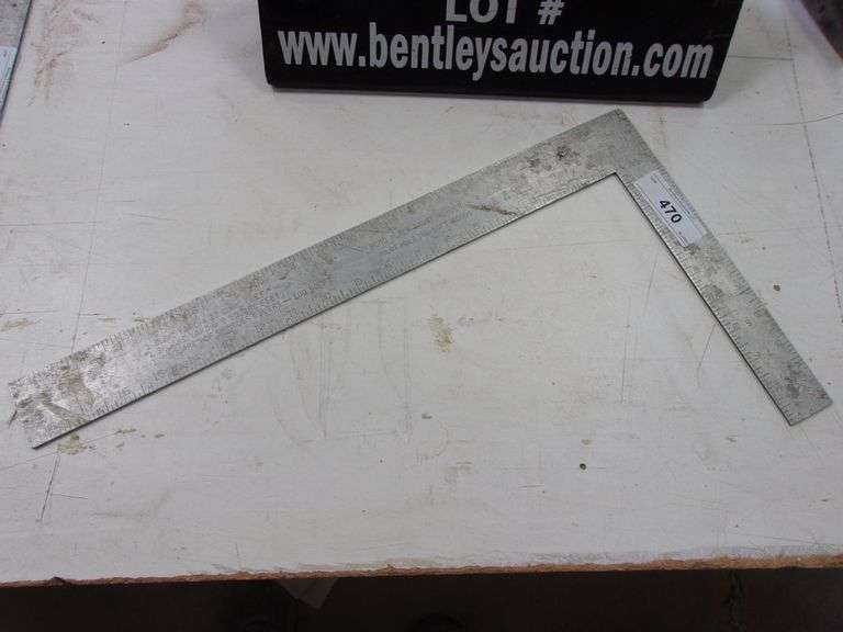 METAL CARPENTER'S SQUARE/ANGLE TOOL - Bentley & Associates, LLC