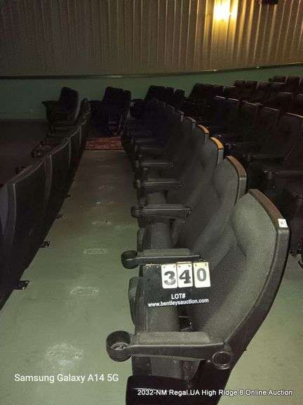 THEATER SEATS, QTY 9 - Bentley & Associates, LLC