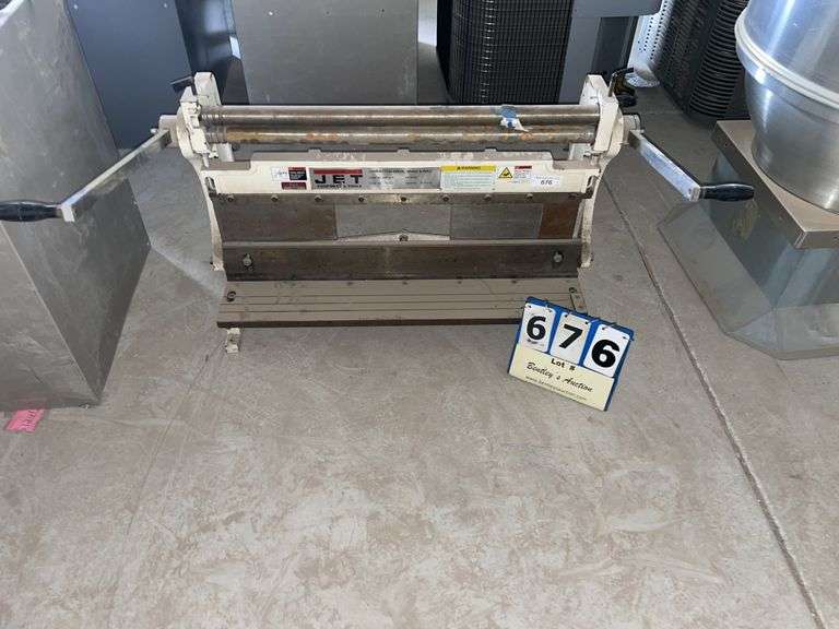 JET SBR-30N COMBINATION SHEAR, BRAKE & ROLL - Bentley & Associates, LLC