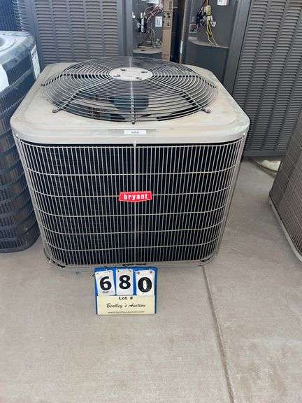 BRYANT CENTRAL AIR CONDITIONER MODEL: 215BNA018-A - MISSING PARTS ...