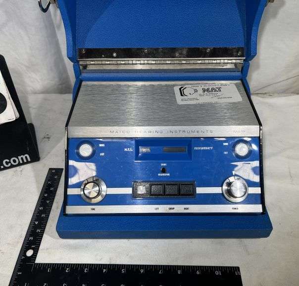 MAICO HEARING INSTRUMENTS MA-19 HEARING TEST AUDIOMETER - Bentley ...