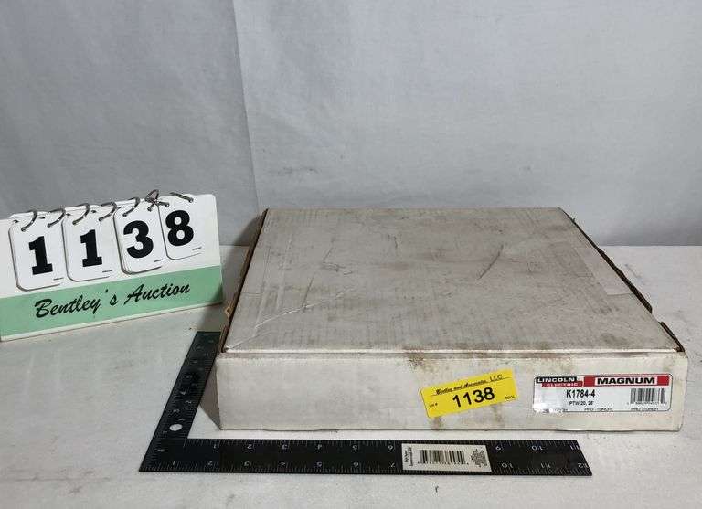 LINCOLN K1784-4 PTW-20 TIG WELDING TORCH - Bentley & Associates, LLC