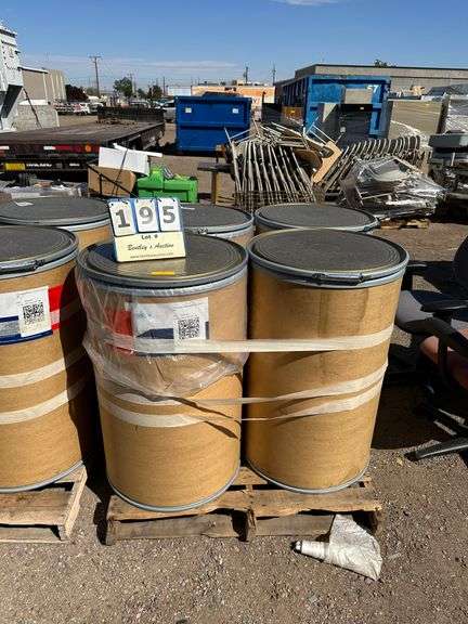 PALLET: EMPTY CARDBOARD BARRELS (4X MONEY) - Bentley & Associates, LLC