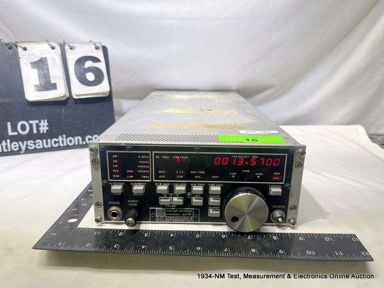 WJ WJ-8615-4 VHF/UHF RECEIVER - Bentley & Associates, LLC