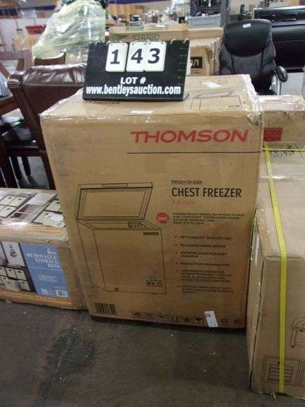 THOMSON 5.0 CU. FT. CHEST FREEZER, MODEL #TFRF520-F-SM-6COM - Bentley ...