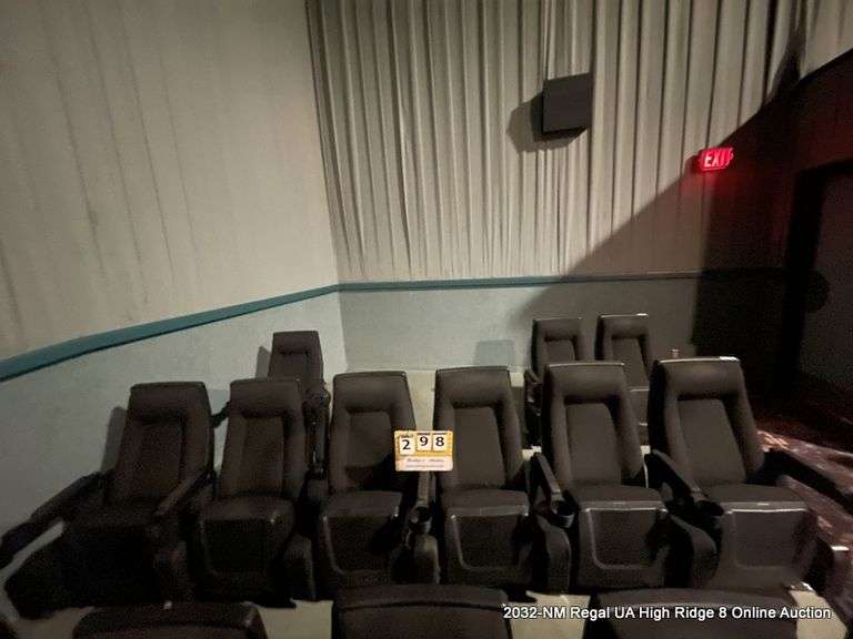 QTY 6: THEATER SEATS - Bentley & Associates, LLC