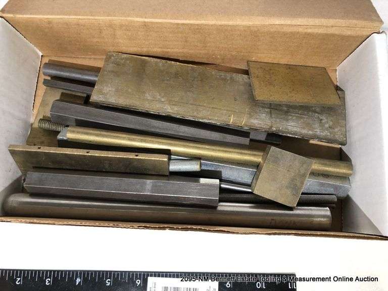 BOX: ASSORTED METAL PLATES - Bentley & Associates, LLC