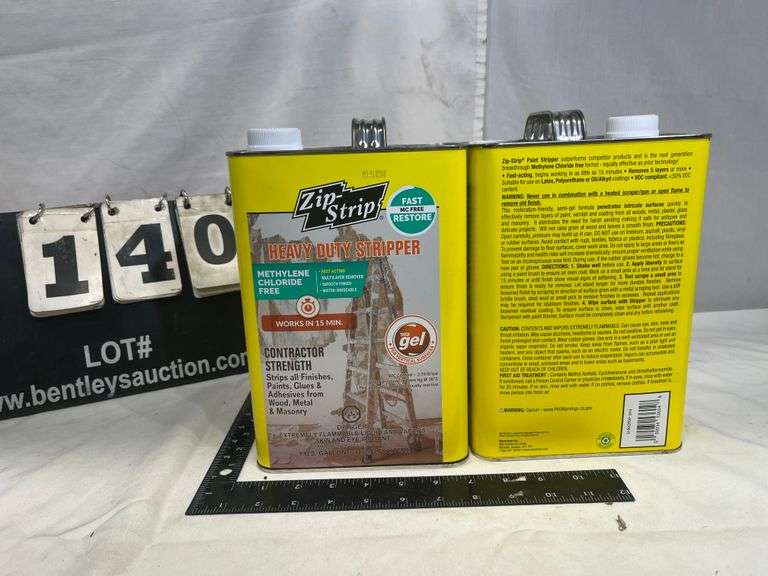 ZIP STRIP PAINT STRIPPER (2X MONEY) - Bentley & Associates, LLC