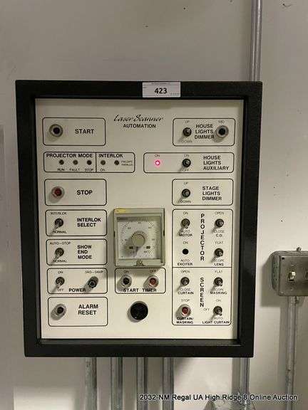 LASER SCANNER AUTOMATION CONTROL BOX - Bentley & Associates, LLC