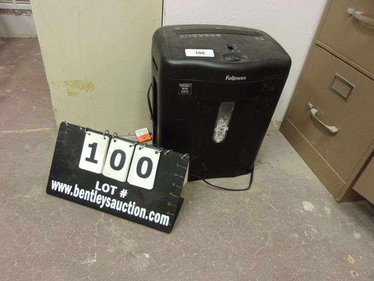 FELLOWES PAPER SHREDDER, MODEL 11C - Bentley & Associates, LLC