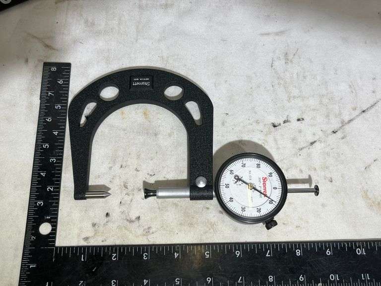 STARRETT 1016 DISC BRAKE DIAL GAGE - Bentley & Associates, LLC