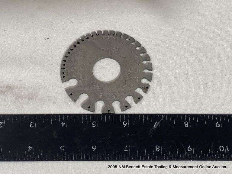 BROWN & SHARPE WIRE GUAGE - Bentley & Associates, LLC