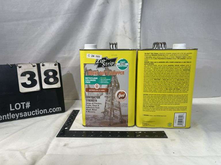 ZIP STRIP PAINT STRIPPER (2X MONEY) - Bentley & Associates, LLC