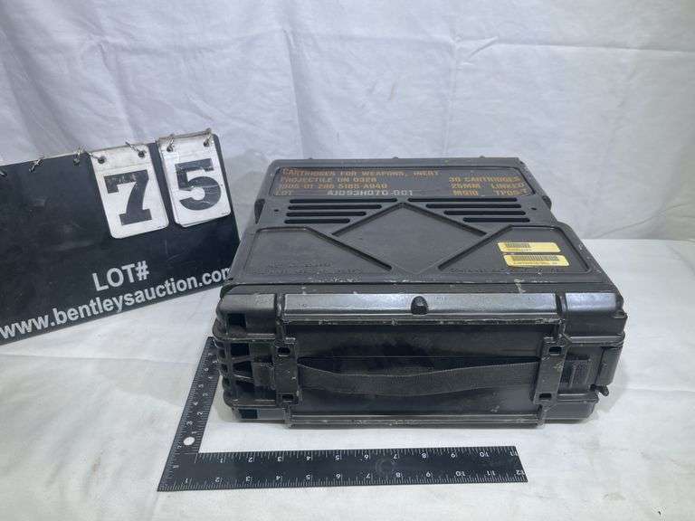 EMPTY CARTRIDGE CASE - Bentley & Associates, LLC